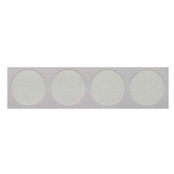Adhesive cover caps, 14mm diameter, pack of 1015, white
