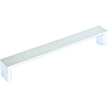 Handle Veroli 22mm flat, 128mm c/c, brushed nickel