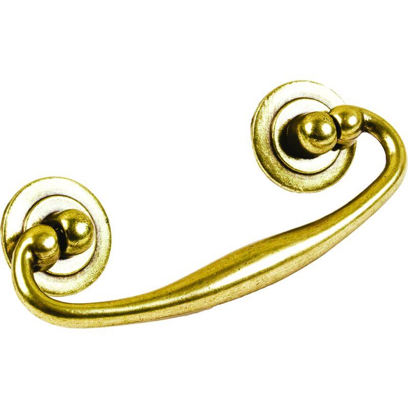 Handle Epoch , Swivel bail, 64mm c/c, antique brass