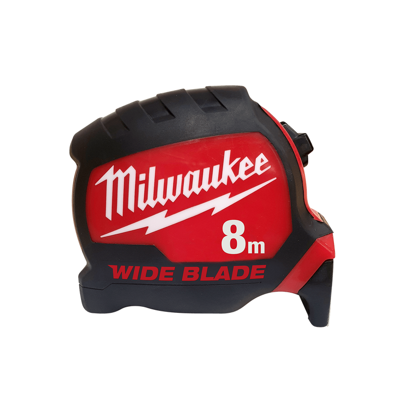 Milwaukee Wide Blade Tape Measure, 8m
