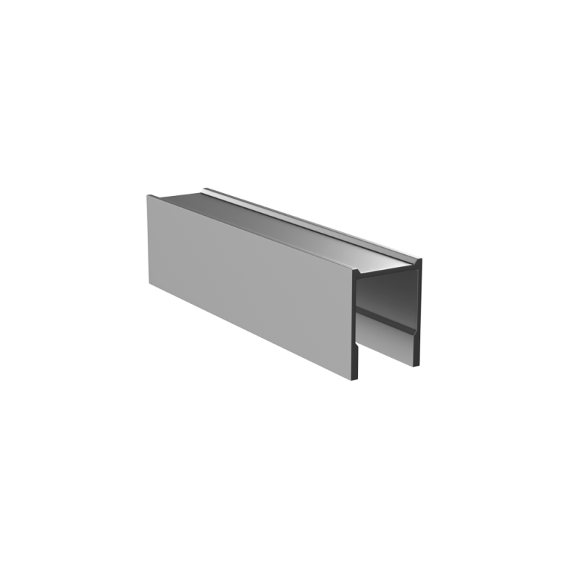 METLAM Toilet partition channel, 13mm CL board, alum anodised, 1.8m (each)
