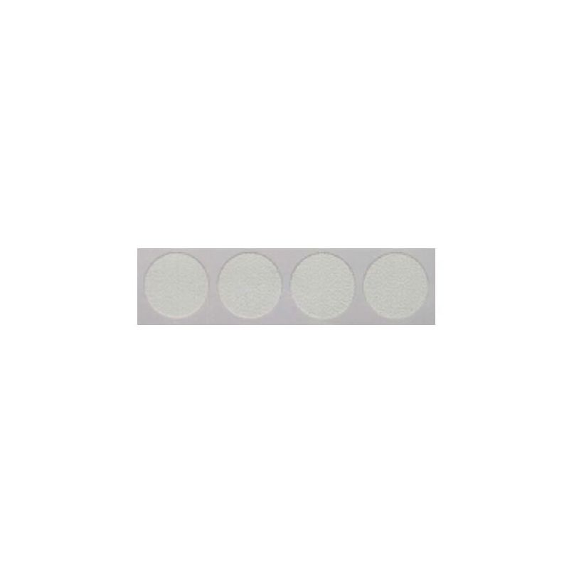 Adhesive cover caps, 14mm diameter, pack of 1015, white