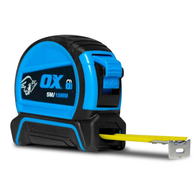 OX Trade Double Locking Tape Measure 5M